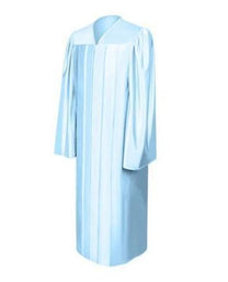 Shiny Light Blue Choir Robe – Churchings