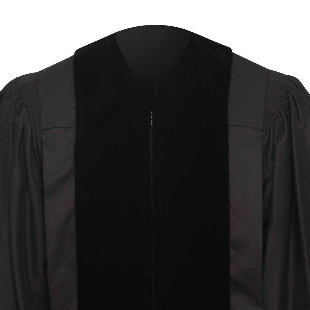 Front Velvet Geneva Clergy Robe - Clergy, Pastor & Minister Robes ...