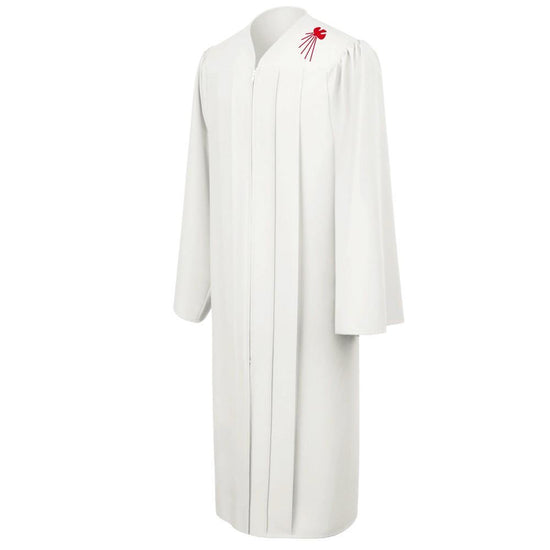 White Confirmation Robe With Dove - Confirmation Robes - Church ...